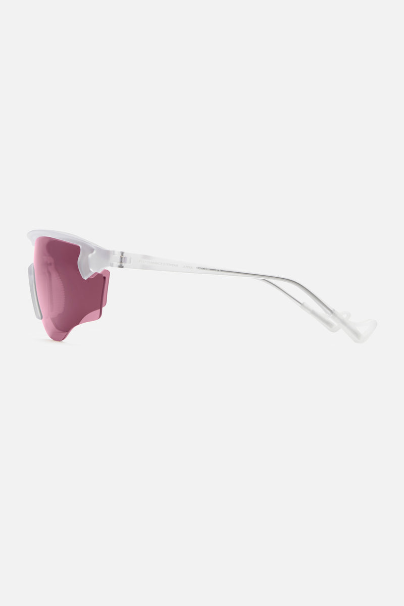 Junya Racer Clear, D+ Black Rose Sunglasses – District Vision