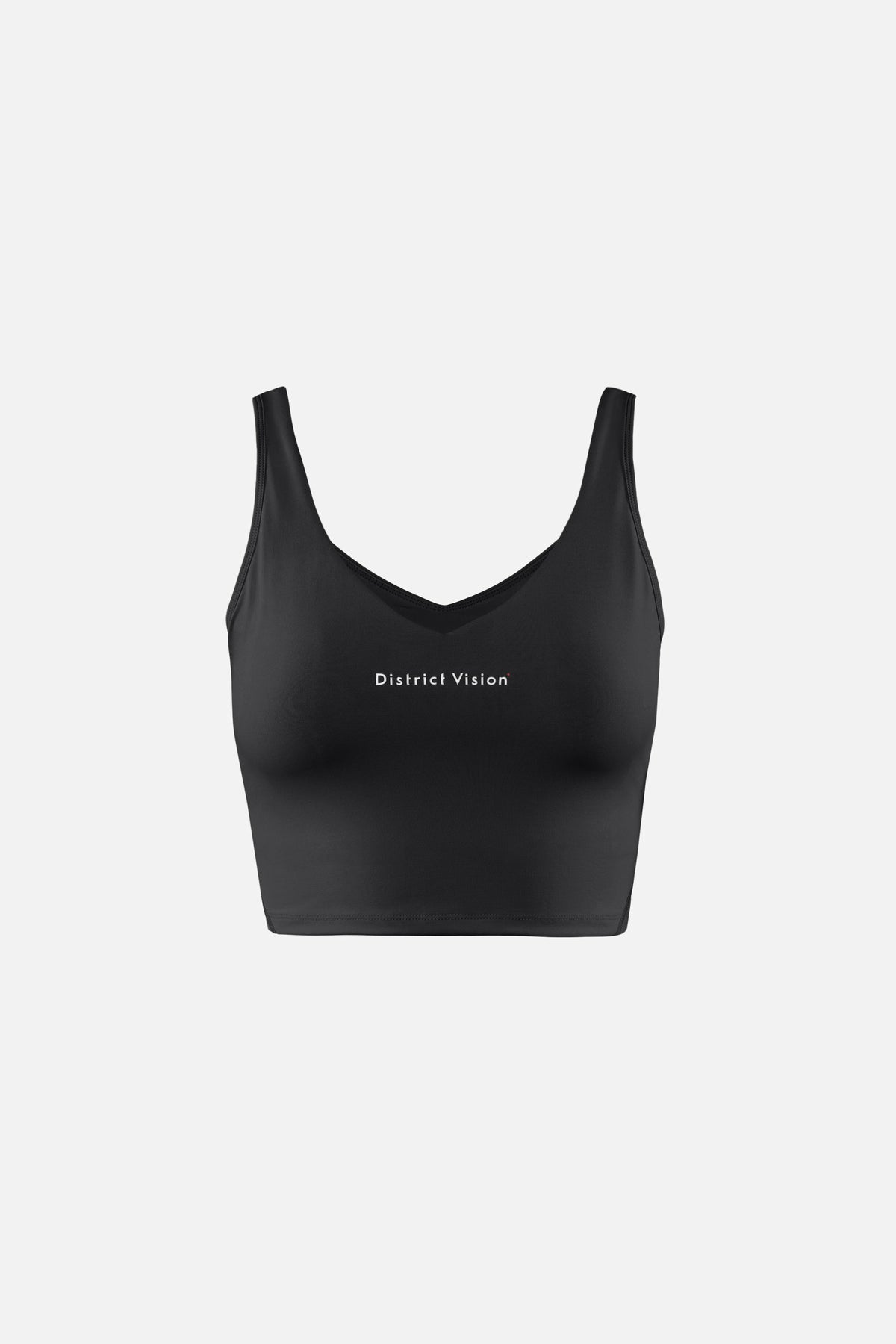 Twin Layer Long Line Bra, Black – District Vision